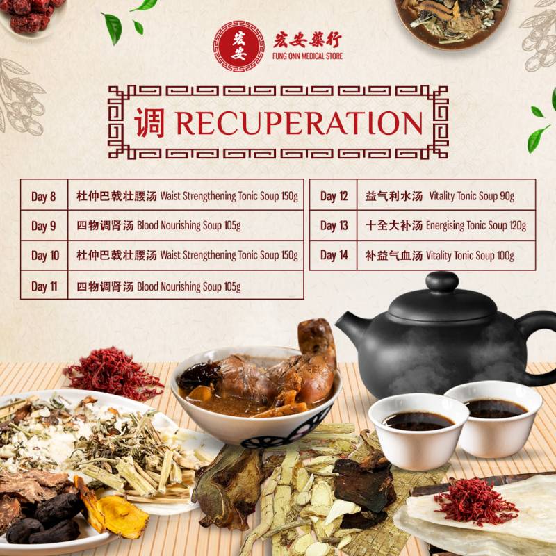 Confinement Herbal Soup for Postpartum Recovery – Lactation, Healing ...