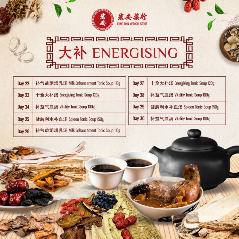 Confinement Herbal Soup for Postpartum Recovery – Lactation, Healing ...